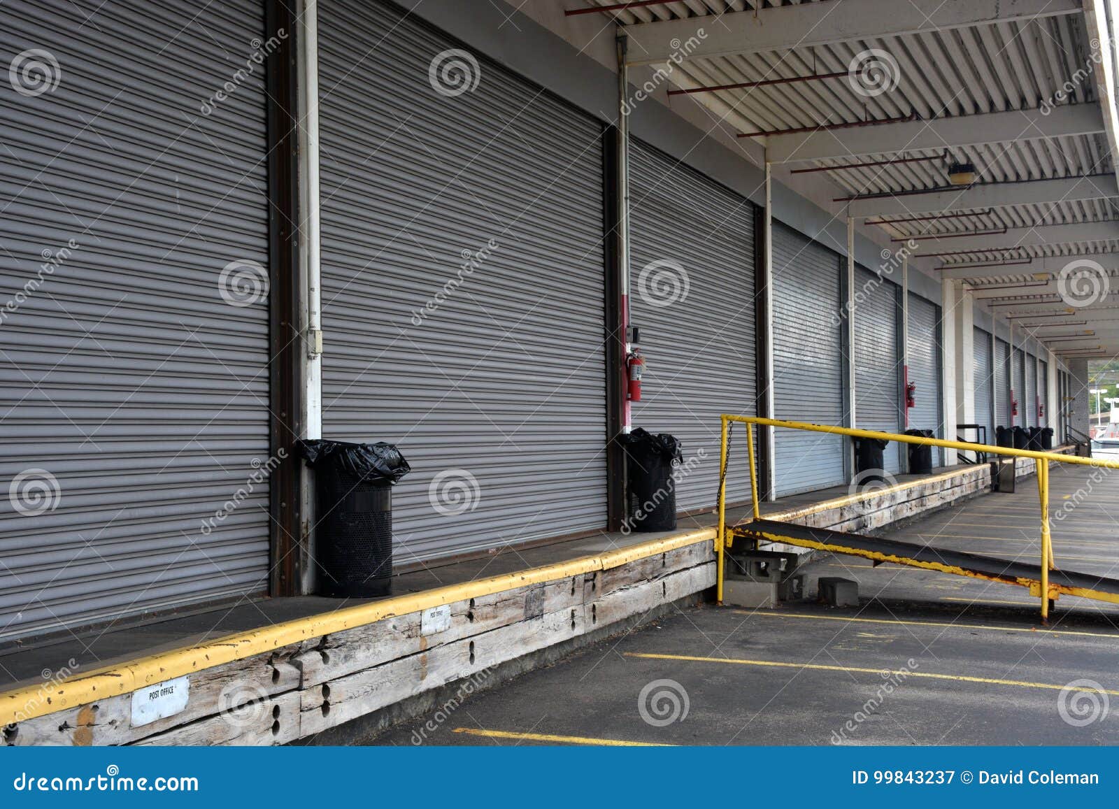 Dock area stock image. Image of docks, loading, line - 99843237