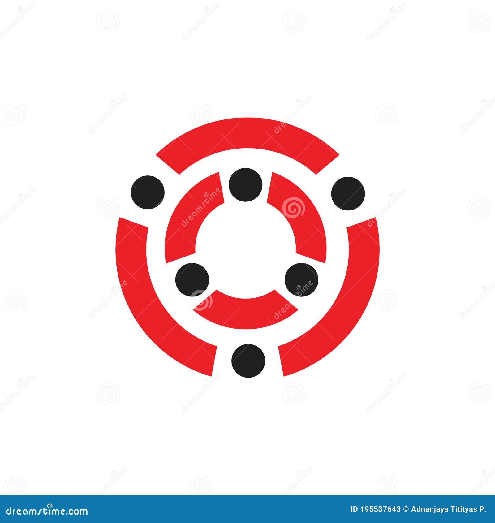 Line Dots Simple Geometric Line Logo Vector Stock Vector - Illustration ...