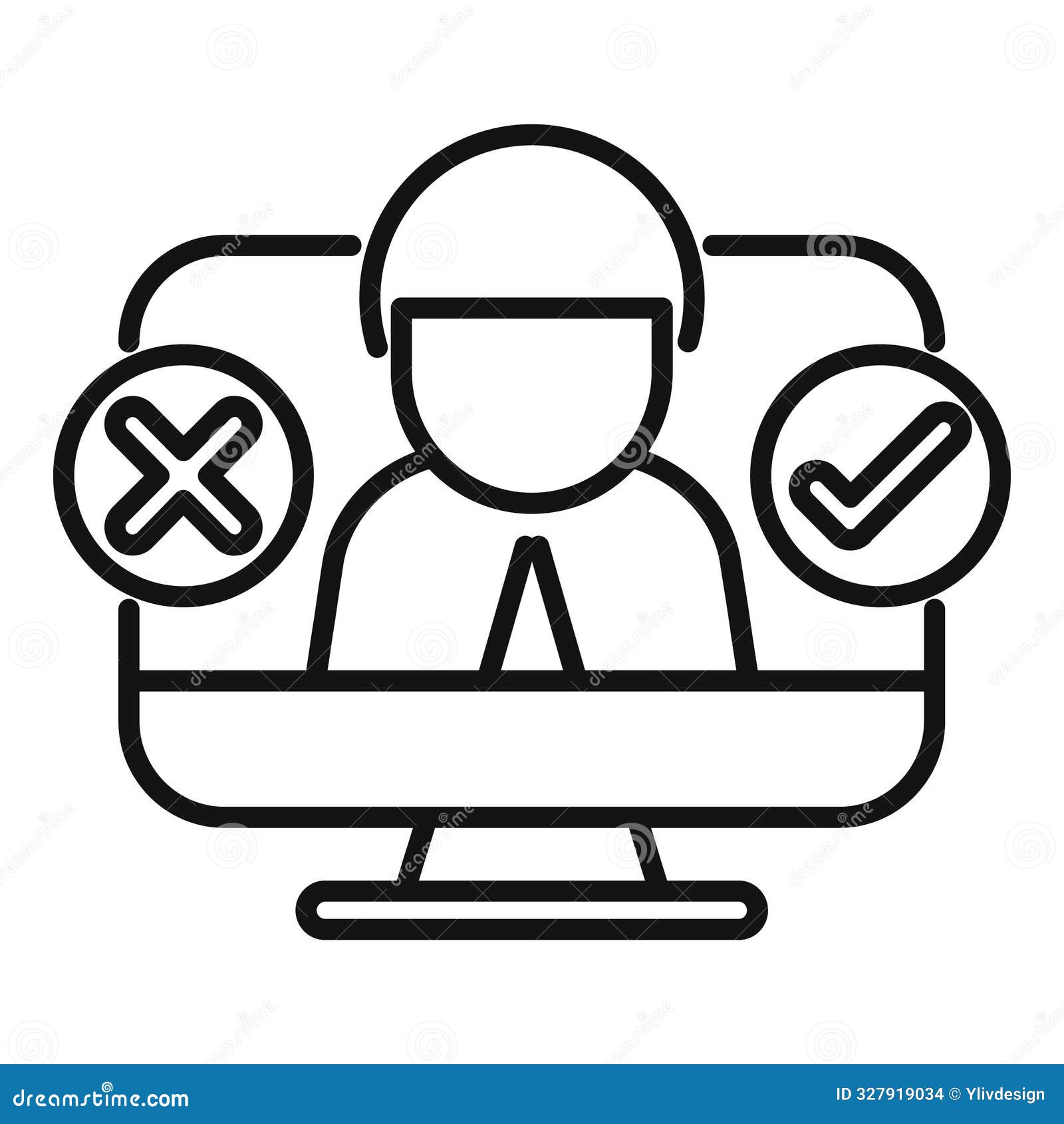 Crossmark Cartoons, Illustrations & Vector Stock Images - 95 Pictures ...