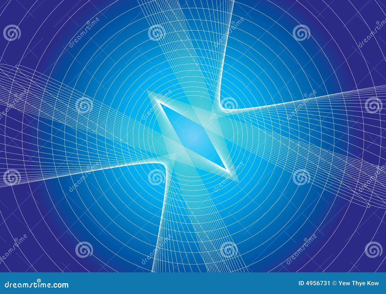 Line Effect In Blue Background Cartoon Vector | CartoonDealer.com #4956731