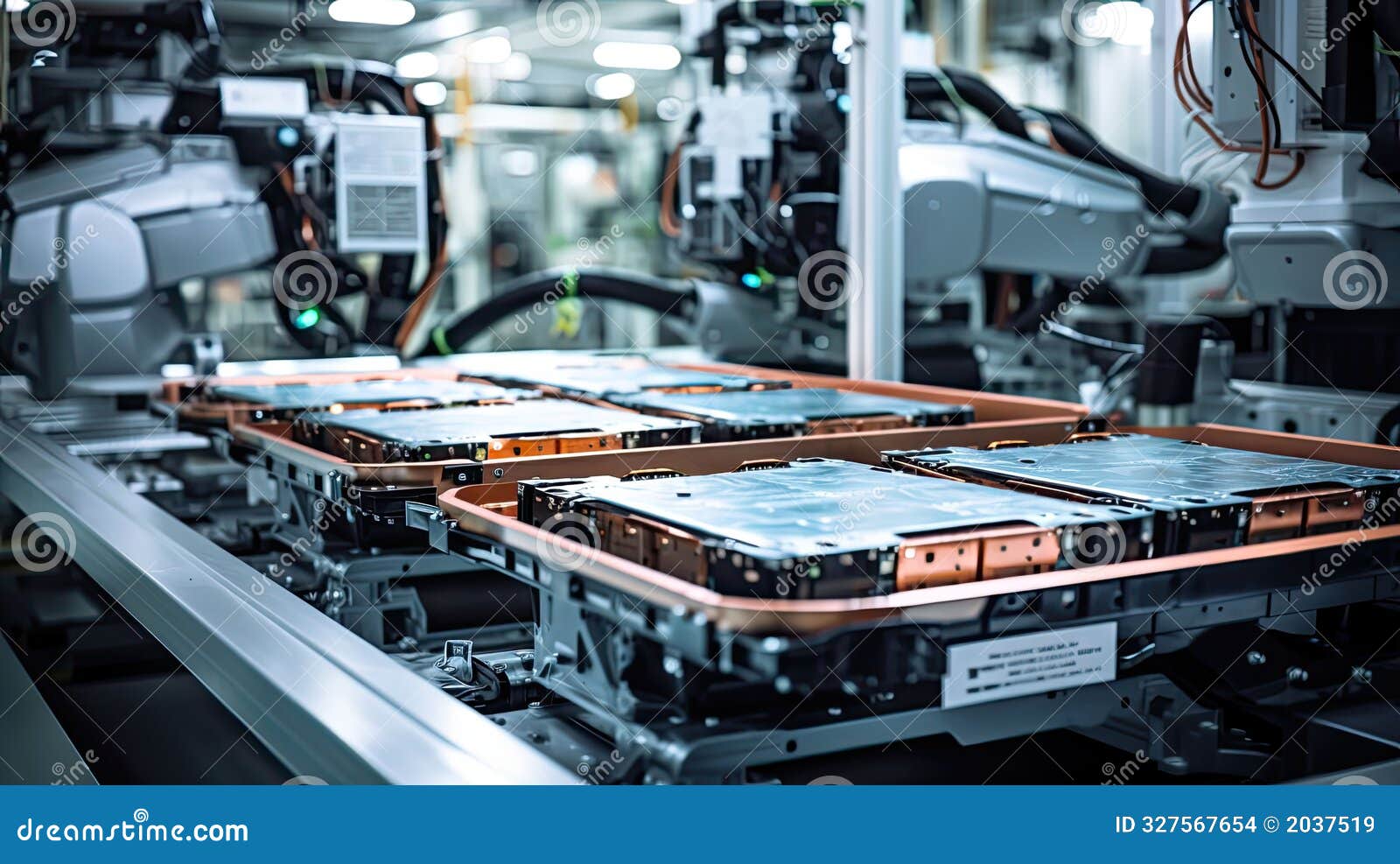 Components Of A Lithium Ion Battery Up Close. Concept Lithium, Anode ...