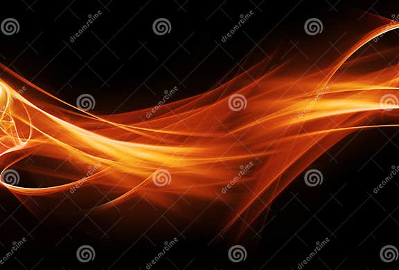 Line of fire stock illustration. Illustration of beautiful - 6218953
