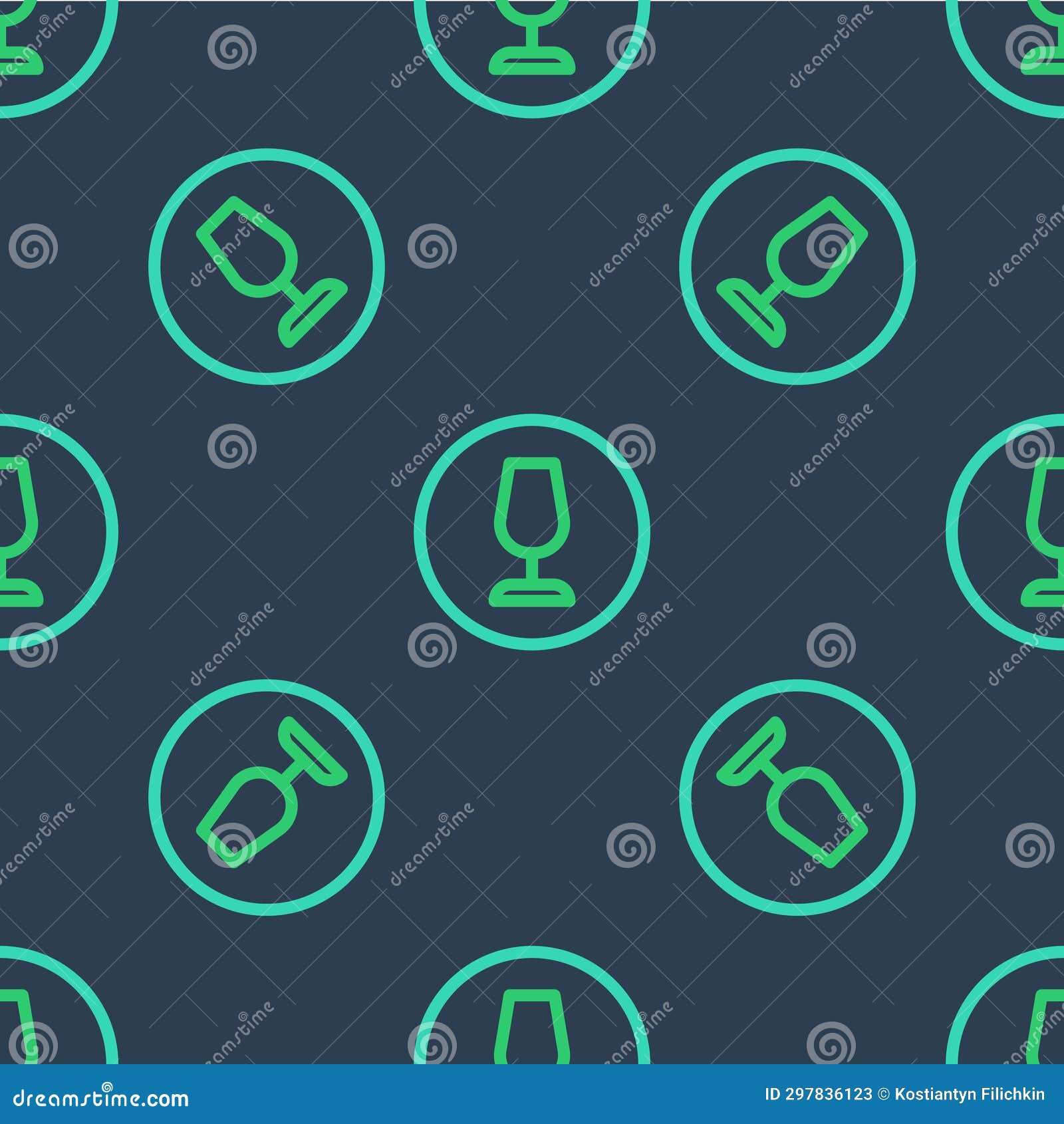 Set Line Fragile Broken Glass Symbol Scale T Box And Icon Vector