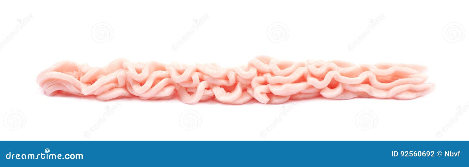 Line of Frosting Cream Isolated Stock Photo - Image of dessert ...