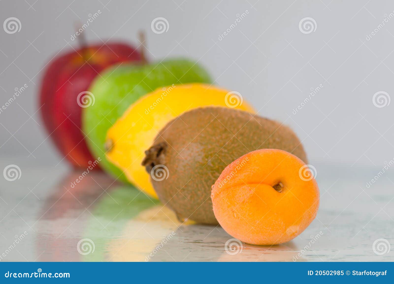 Line of fruits stock image. Image of clean, garden, colours - 20502985