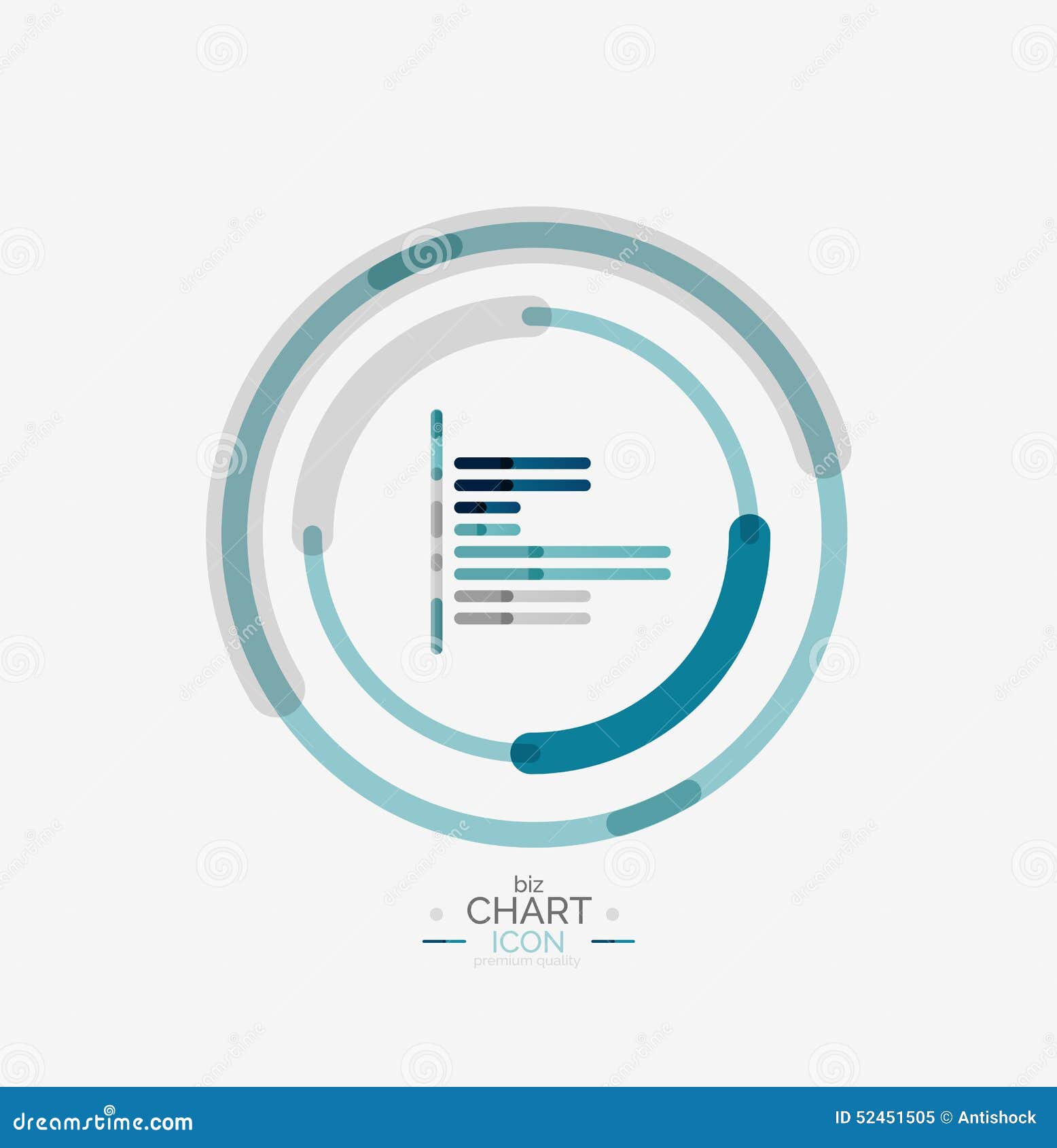 Line graph, chart icon stock vector. Illustration of deal - 52451505