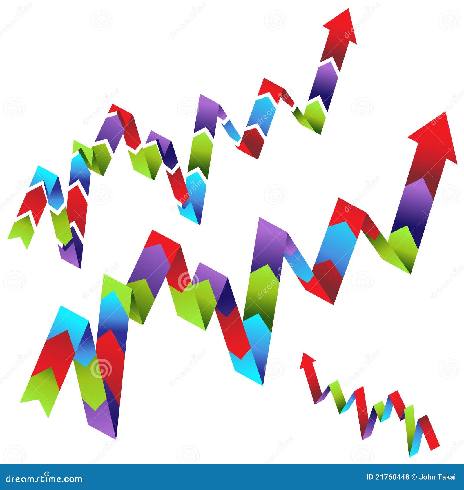 Line Graph Charts. Business Financial Graphs, Marketing Chart Graphics ...
