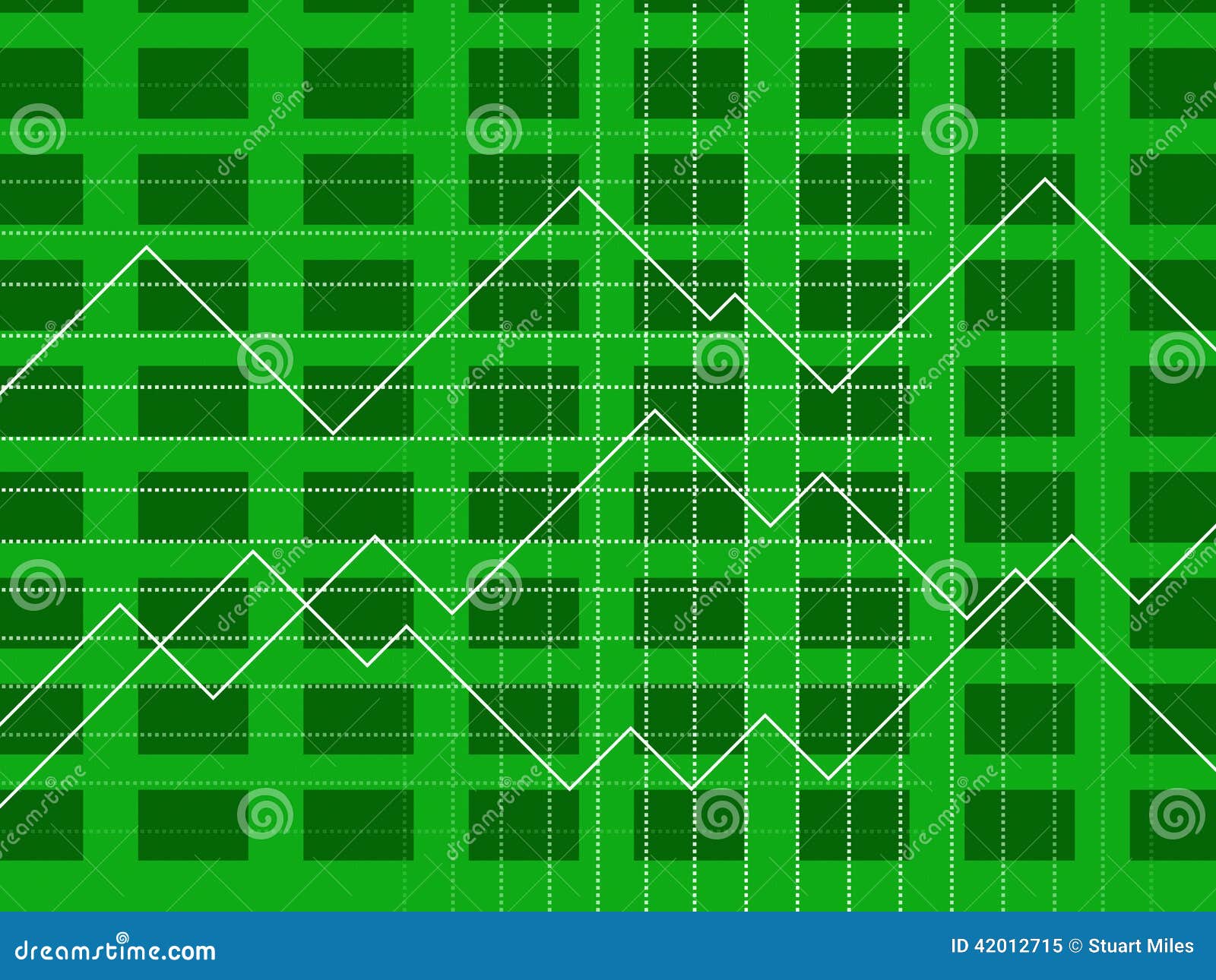 Line Graph Shows Graphic Diagram and Financial Stock Illustration ...