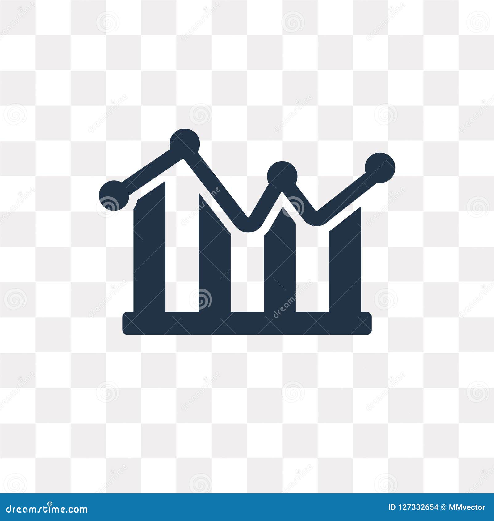 Line Graphic Vector Icon Isolated on Transparent Background, Lin Stock ...