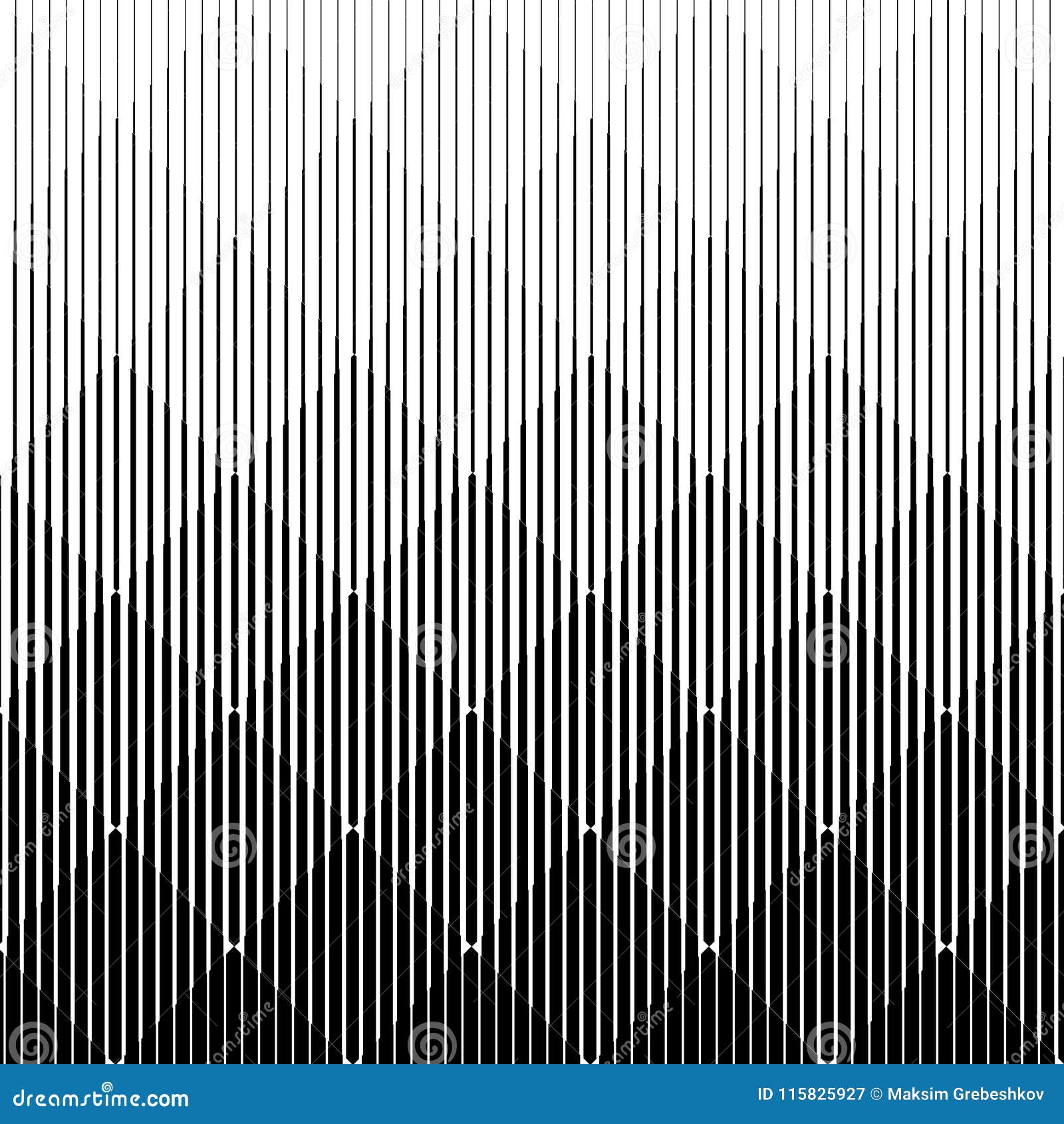 Line Halftone Pattern With Gradient Effect. Diagonal Lines. Template ...