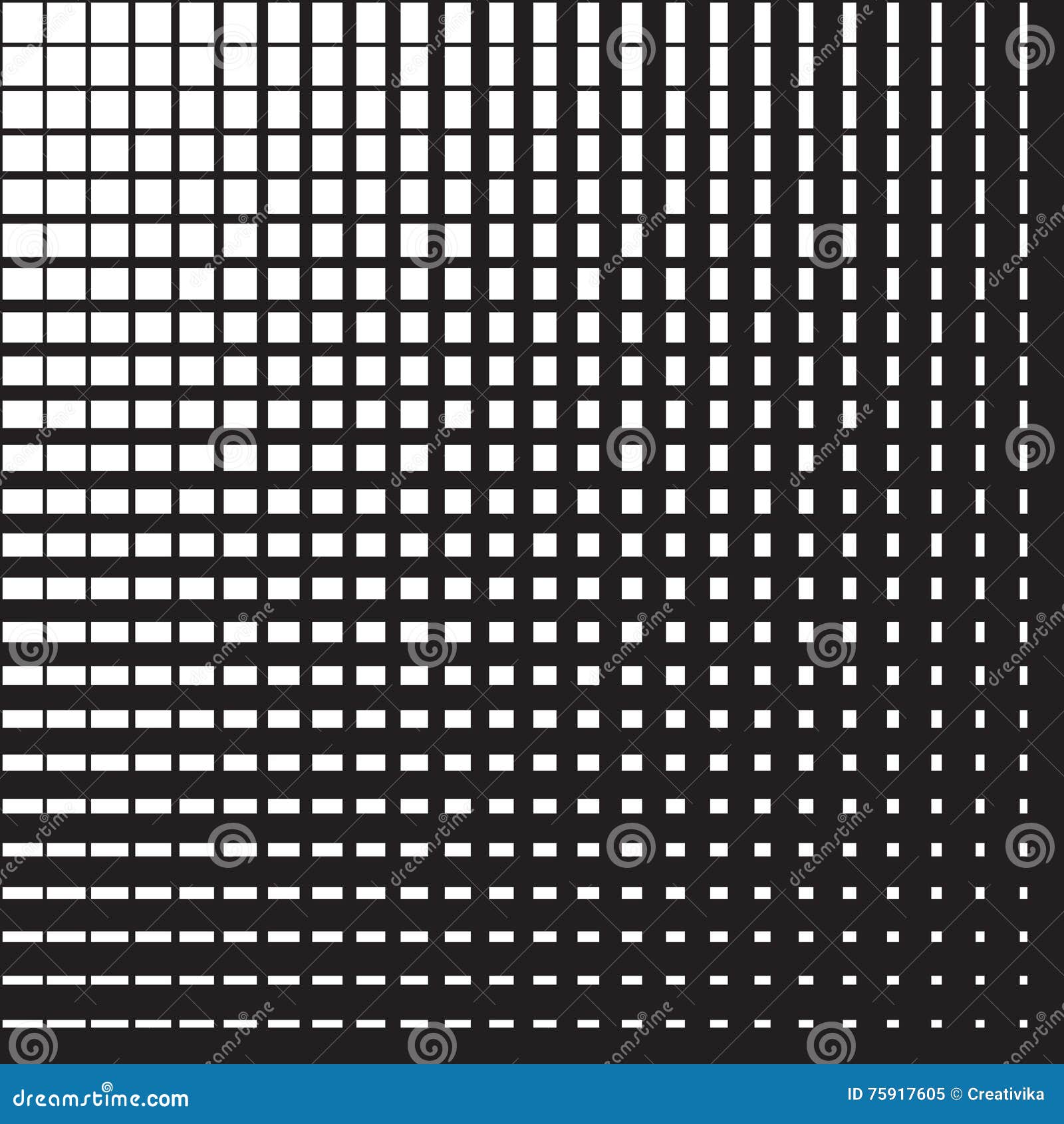 Line halftone pattern stock vector. Illustration of geometric - 75917605