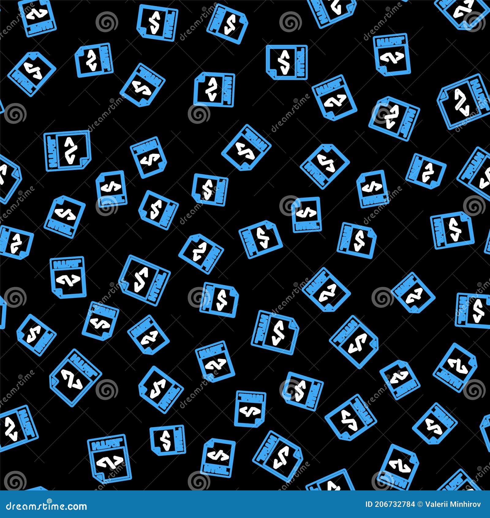 Line HTML File Document. Download Html Button Icon Isolated Seamless ...