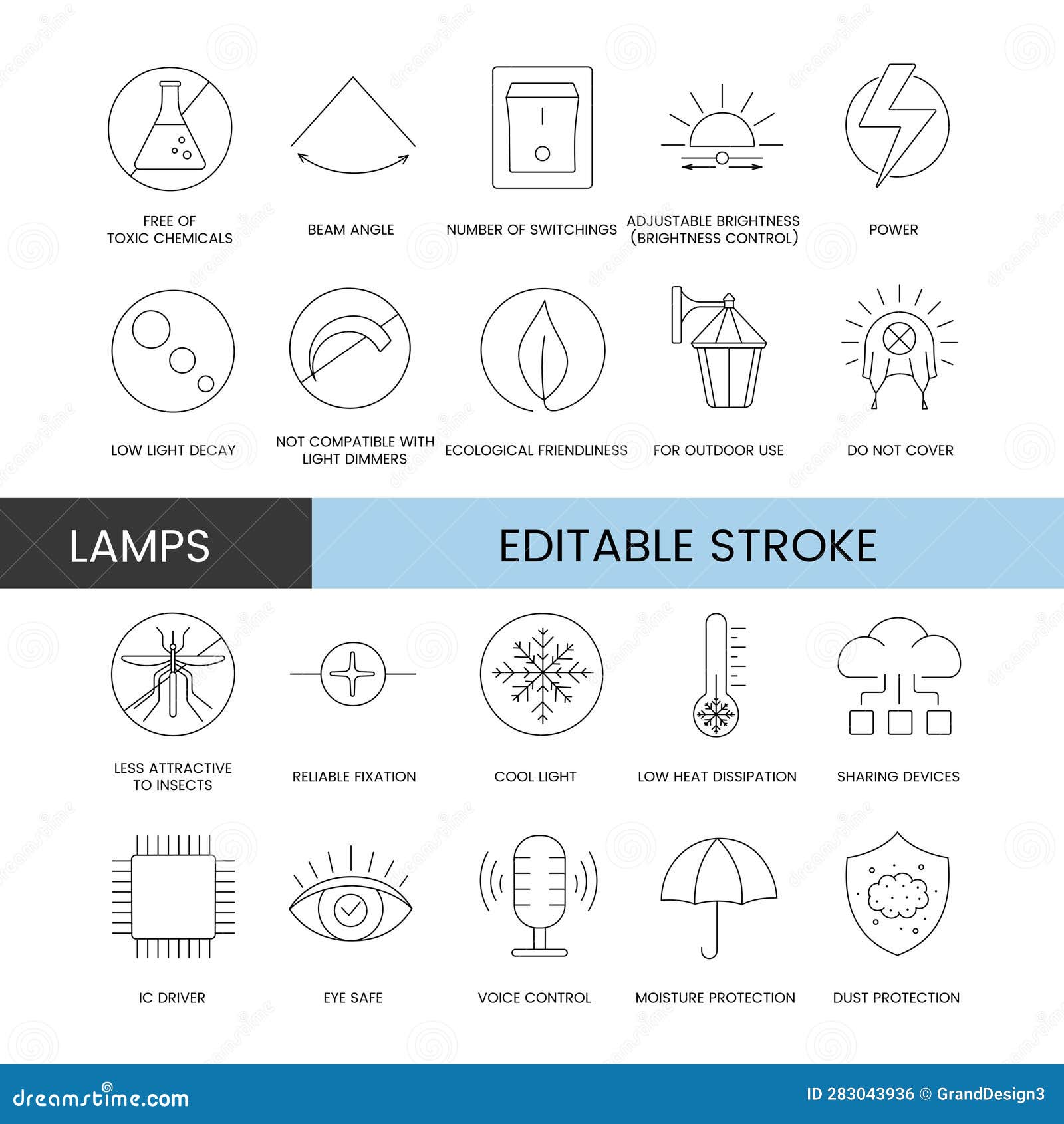Technical Specifications Conformity Graphic Icon Cartoon Vector ...