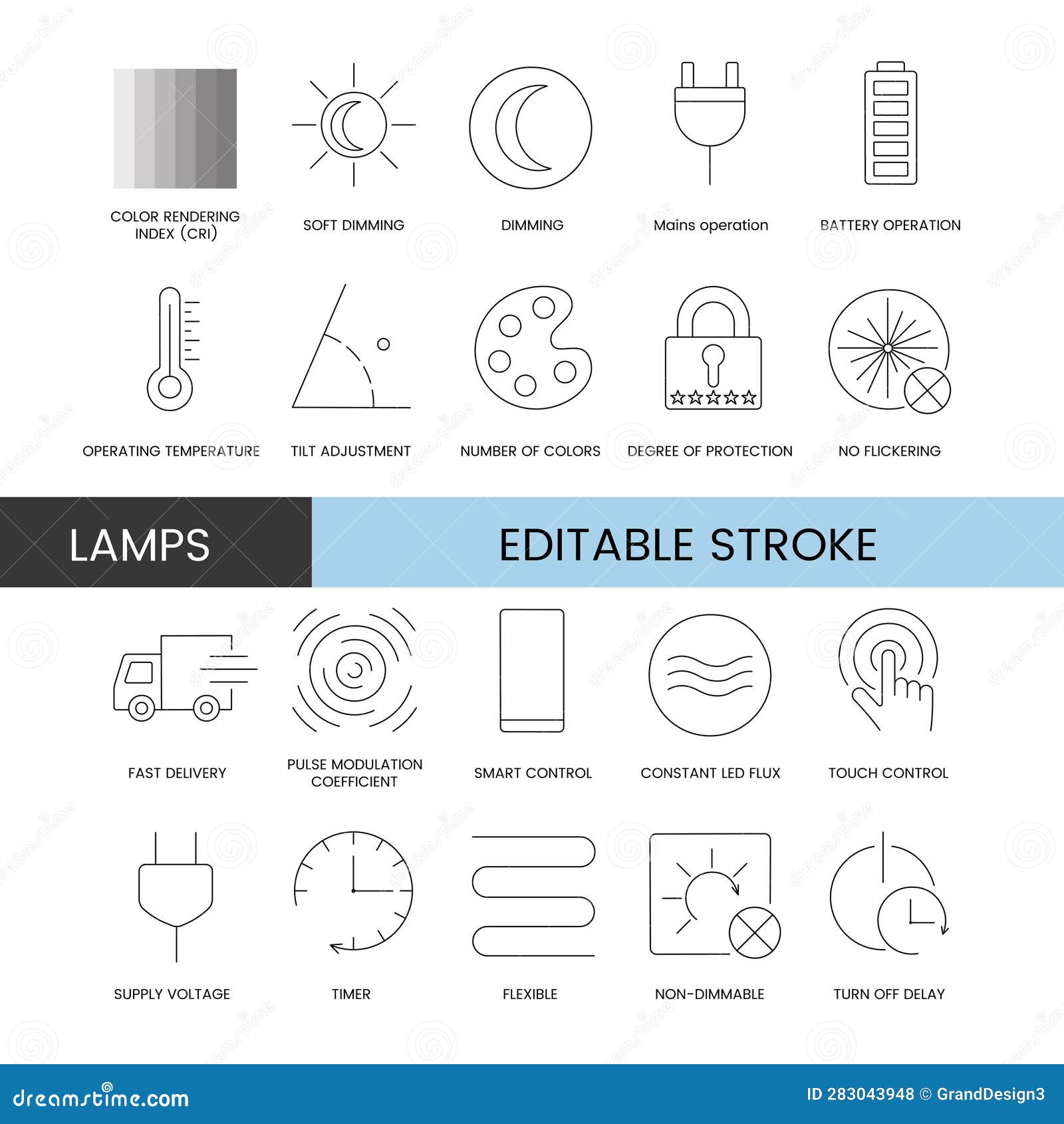 Technical Specifications Conformity Graphic Icon Cartoon Vector ...
