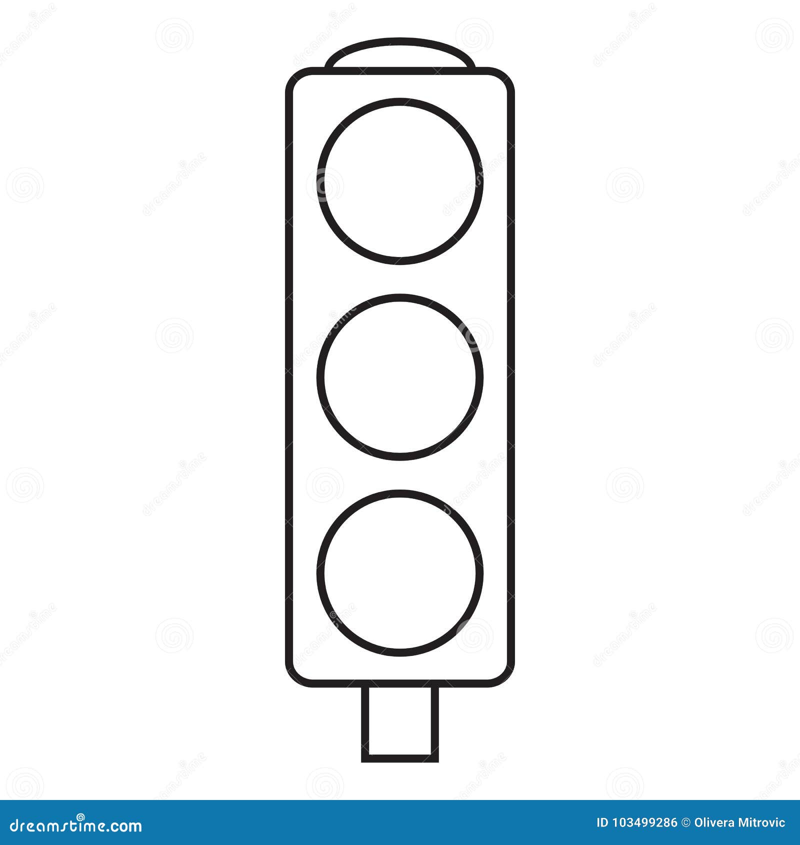 Line icon traffic light stock vector. Illustration of danger - 103499286 Line icon traffic light stock vector. Illustration of danger - 103499286