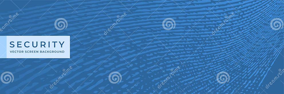 Futuristic Abstract Blue Background. Vector Linear Texture of Security ...