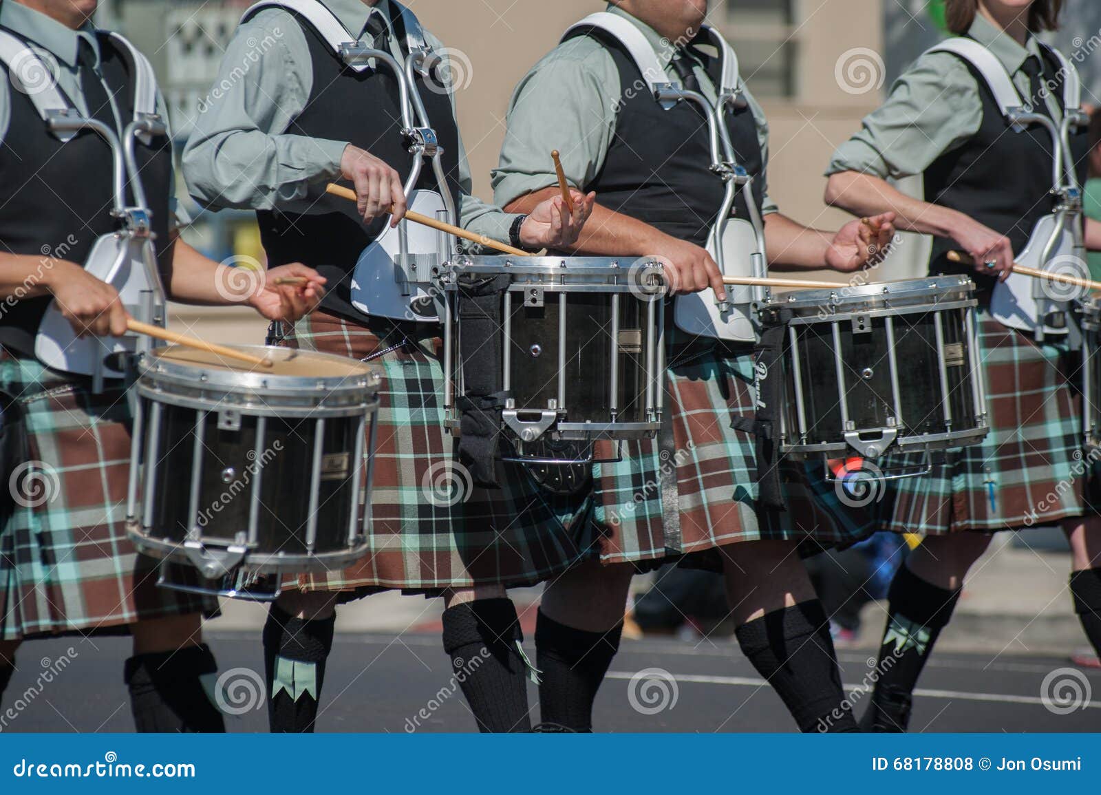 Line Kilted Drummers Stock Photos - Free & Royalty-Free Stock Photos from Dreamstime