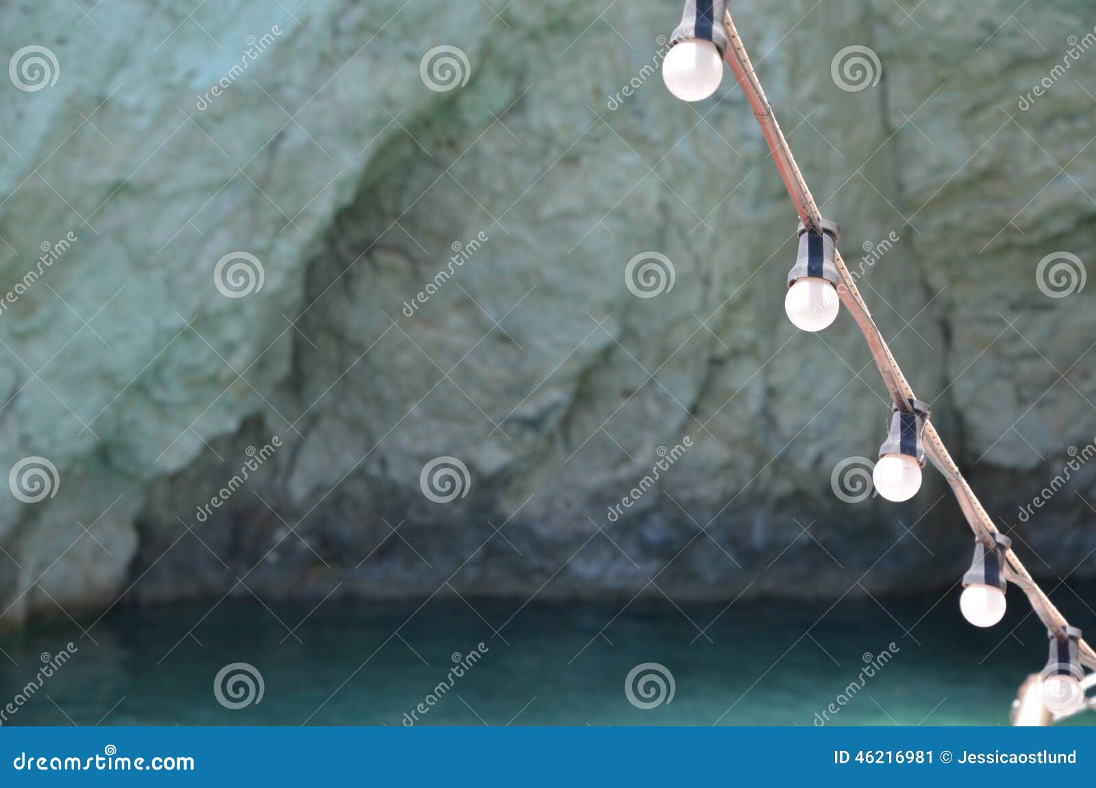 Line of lamps stock image. Image of decorated, burning - 46216981