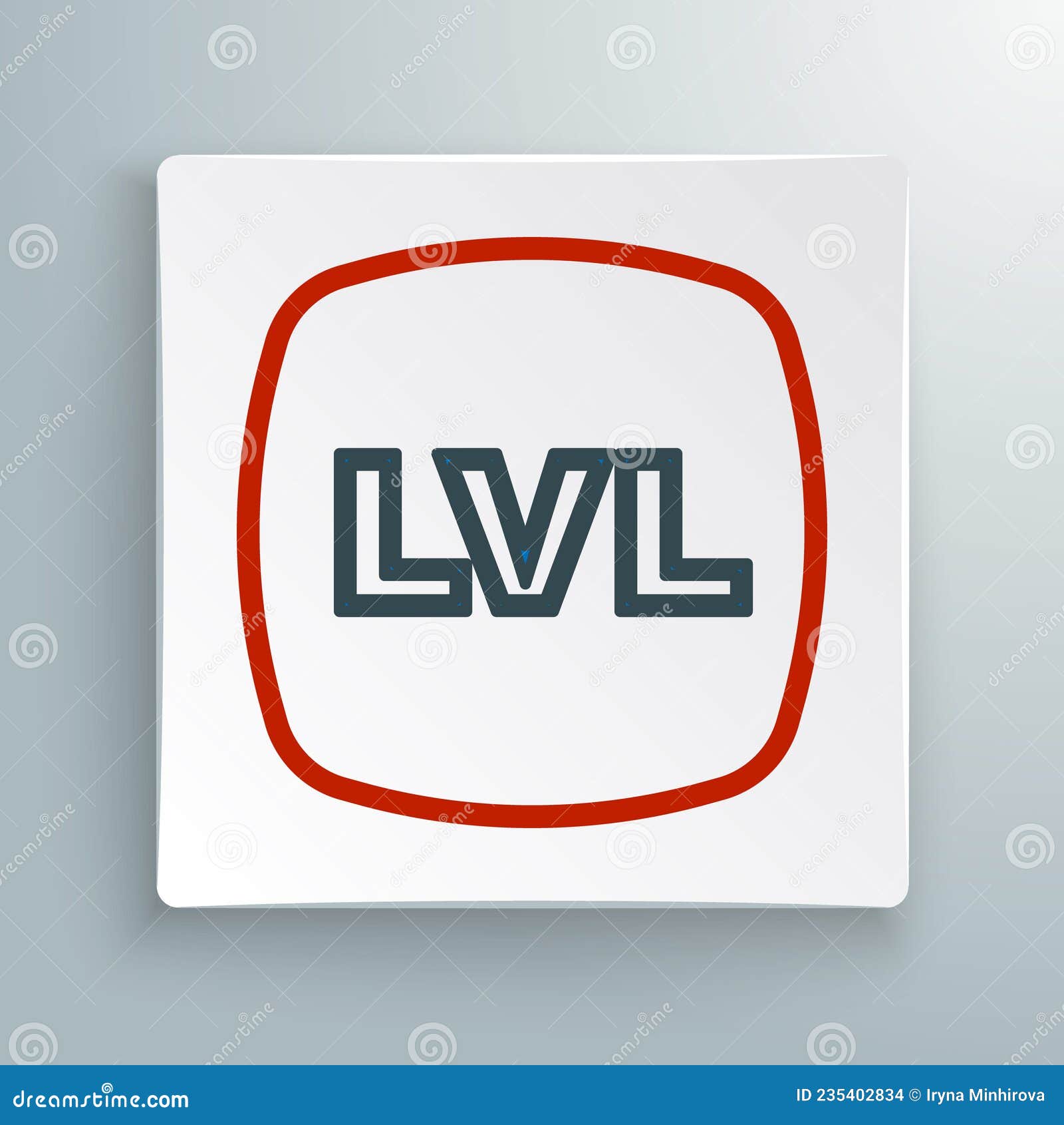 Line Level Game Icon Isolated on White Background. Colorful Outline ...