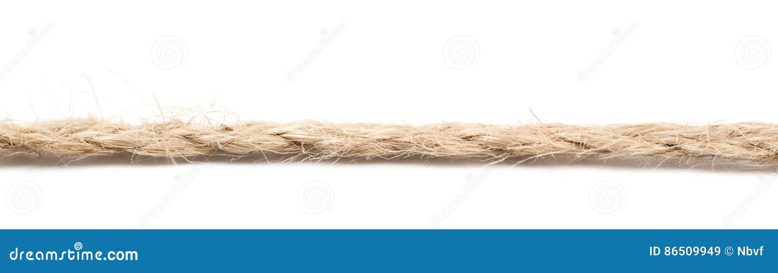 Line of a Linen Rope String Stock Image - Image of isolated, decoration ...