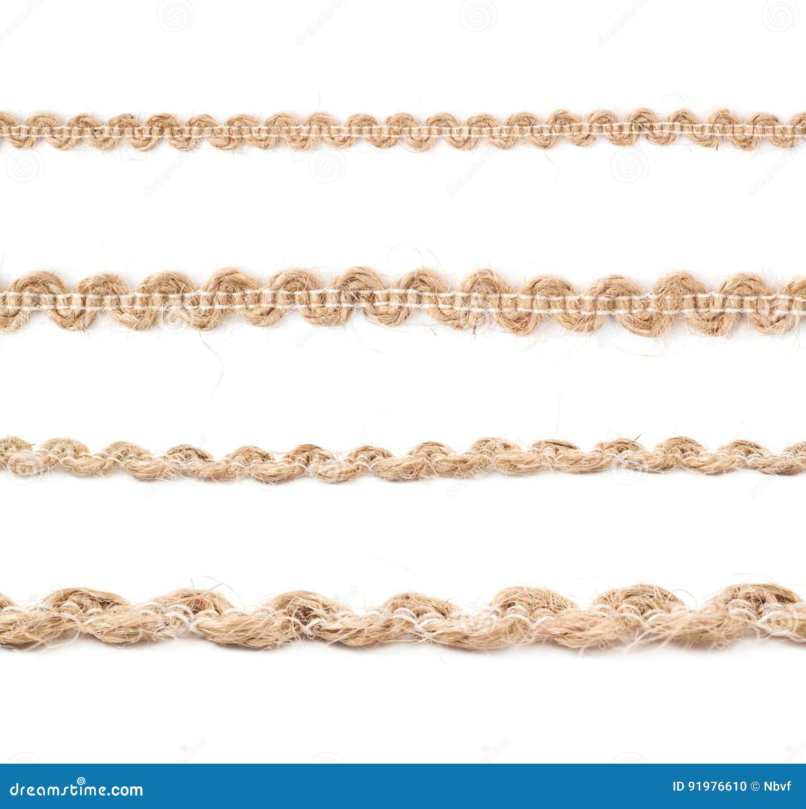 Line of a Linen Rope String Stock Photo - Image of rough, macro: 91976610
