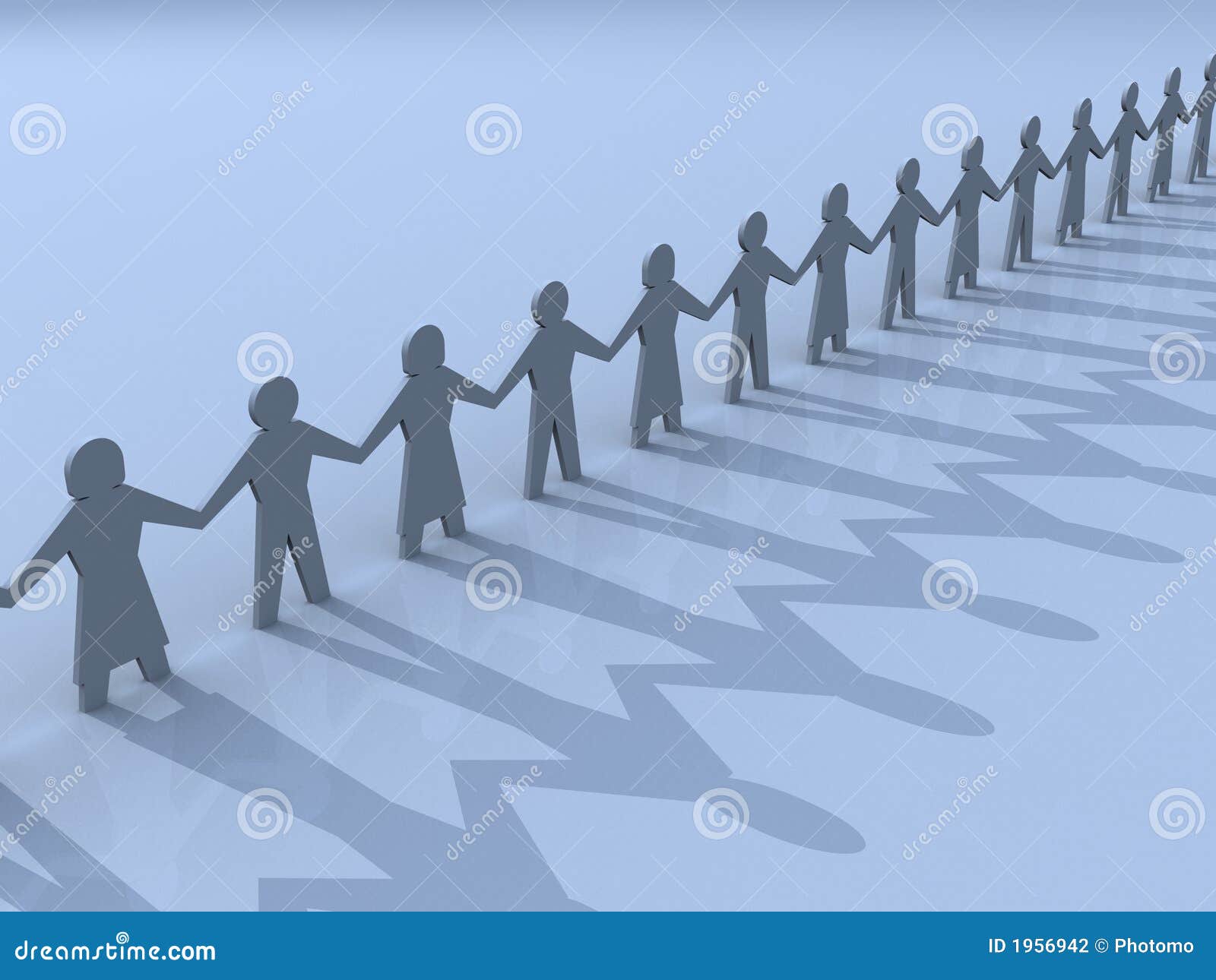 Line of man and women stock illustration. Illustration of hands - 1956942