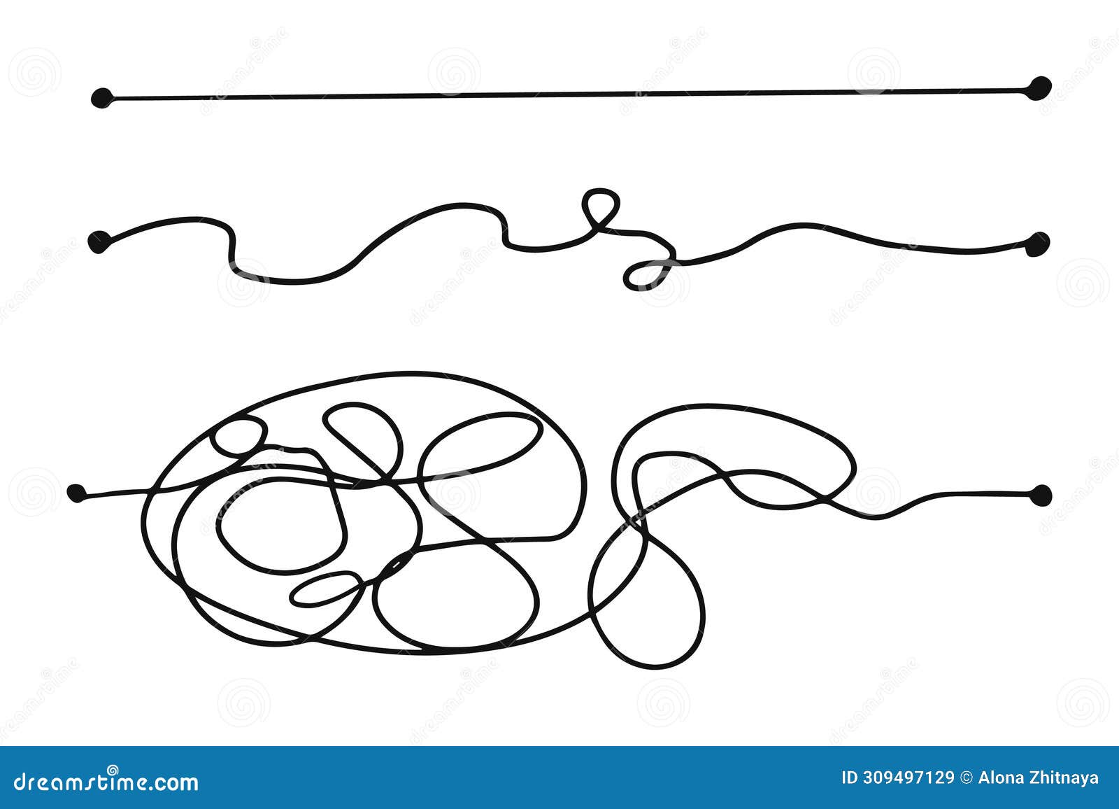 Line Mind Process Complicated and Easy Ways, Difficult and Simple ...