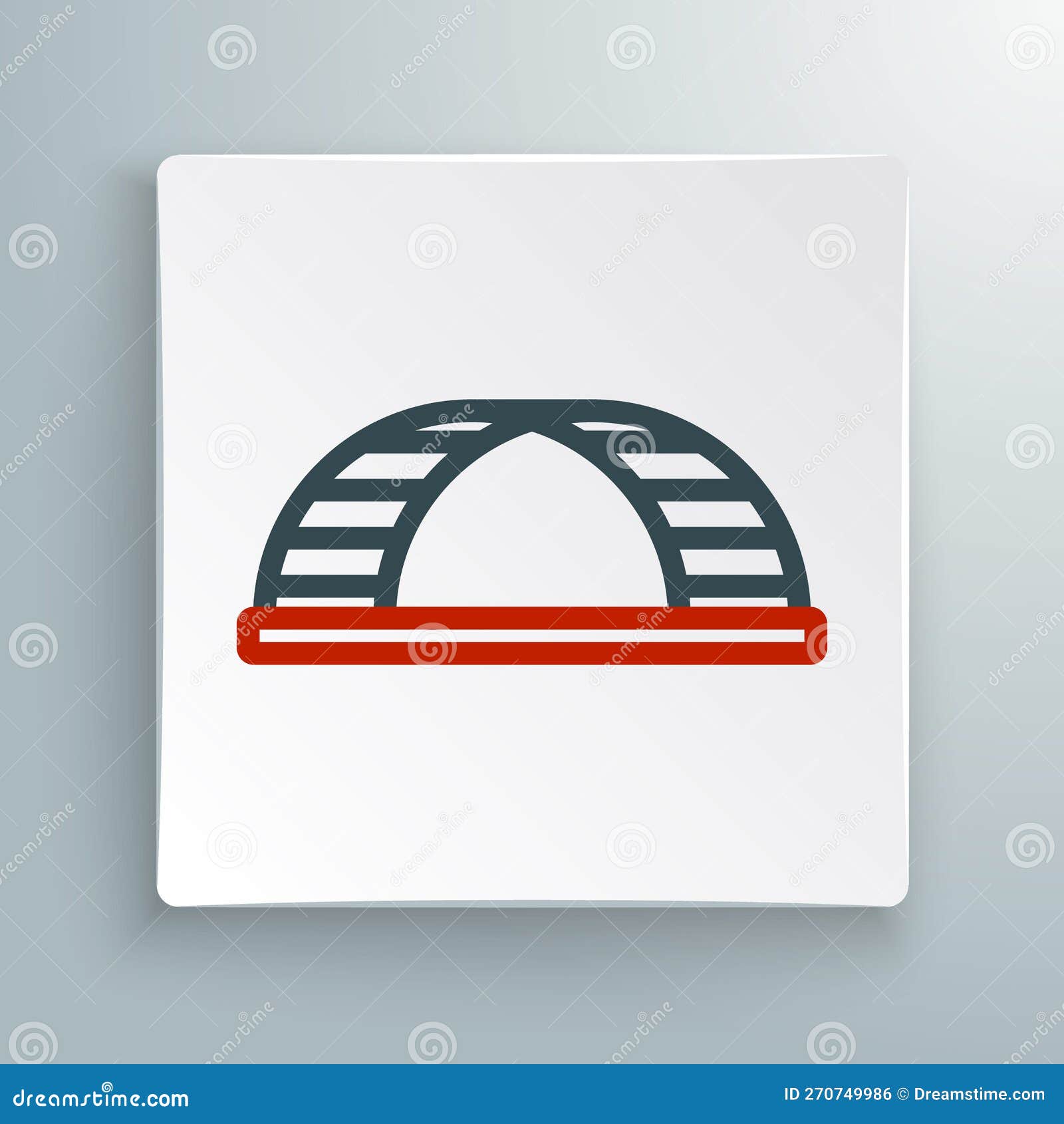 Line Monkey Bar Icon Isolated on White Background. Colorful Outline ...