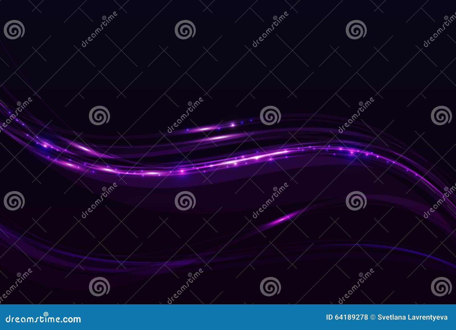 Line Neon Purple, Dark Background, Stock Vector - Illustration of curve ...