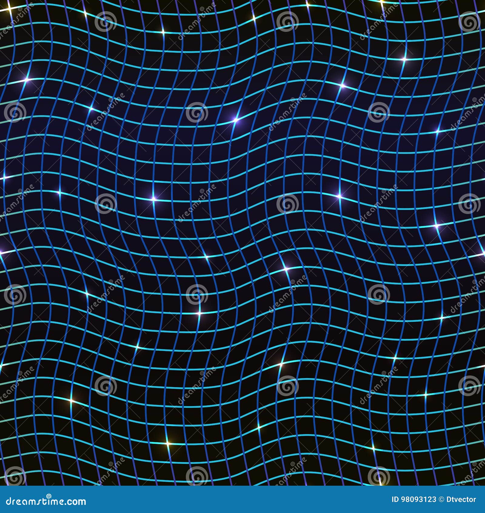 Line Net Light Seamless Pattern RGB Stock Vector - Illustration of cafe ...