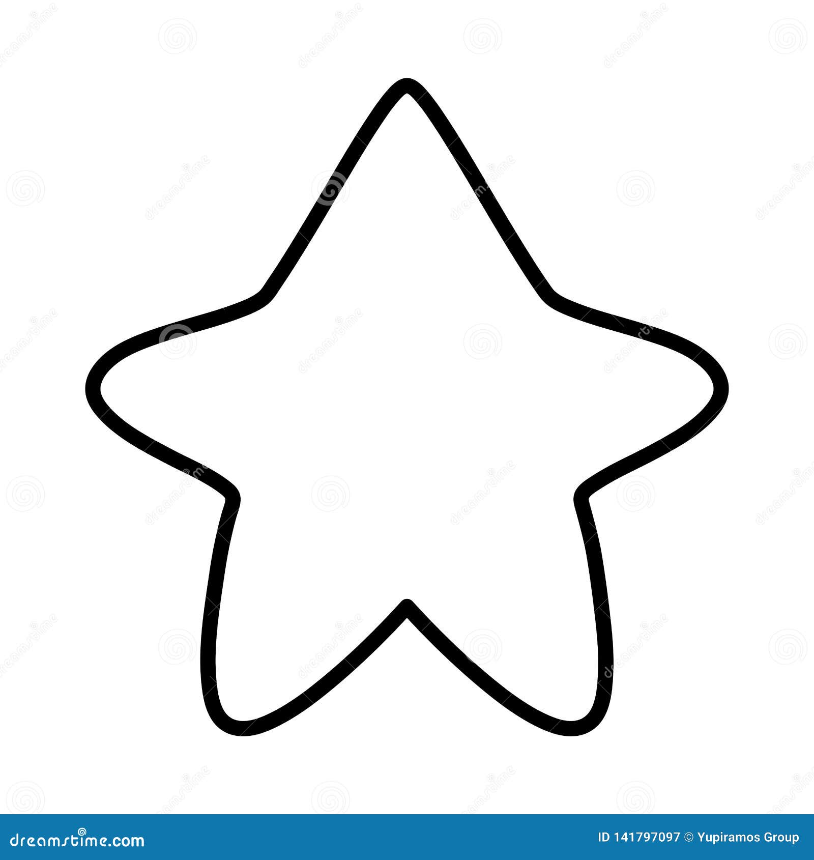 Line Nice Star Art Shape Design Stock Vector - Illustration of shiny ...