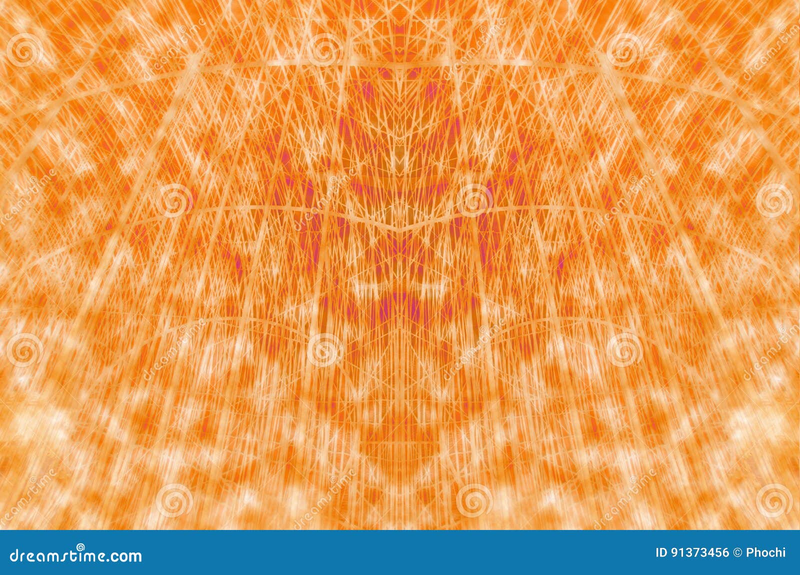 Line Orange Abstract Dynamic Creative Power Stock Photo - Image of ...