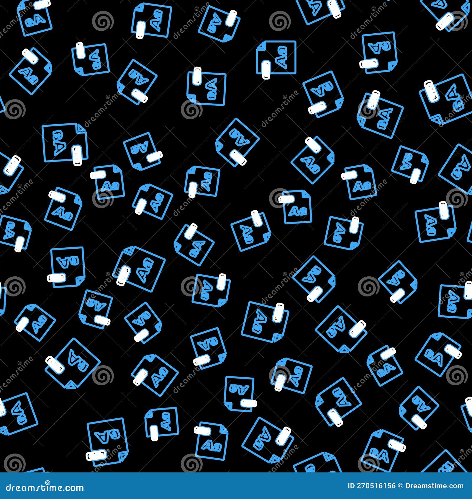 Line Otf File Document Download Otf Button Icon Isolated Seamless