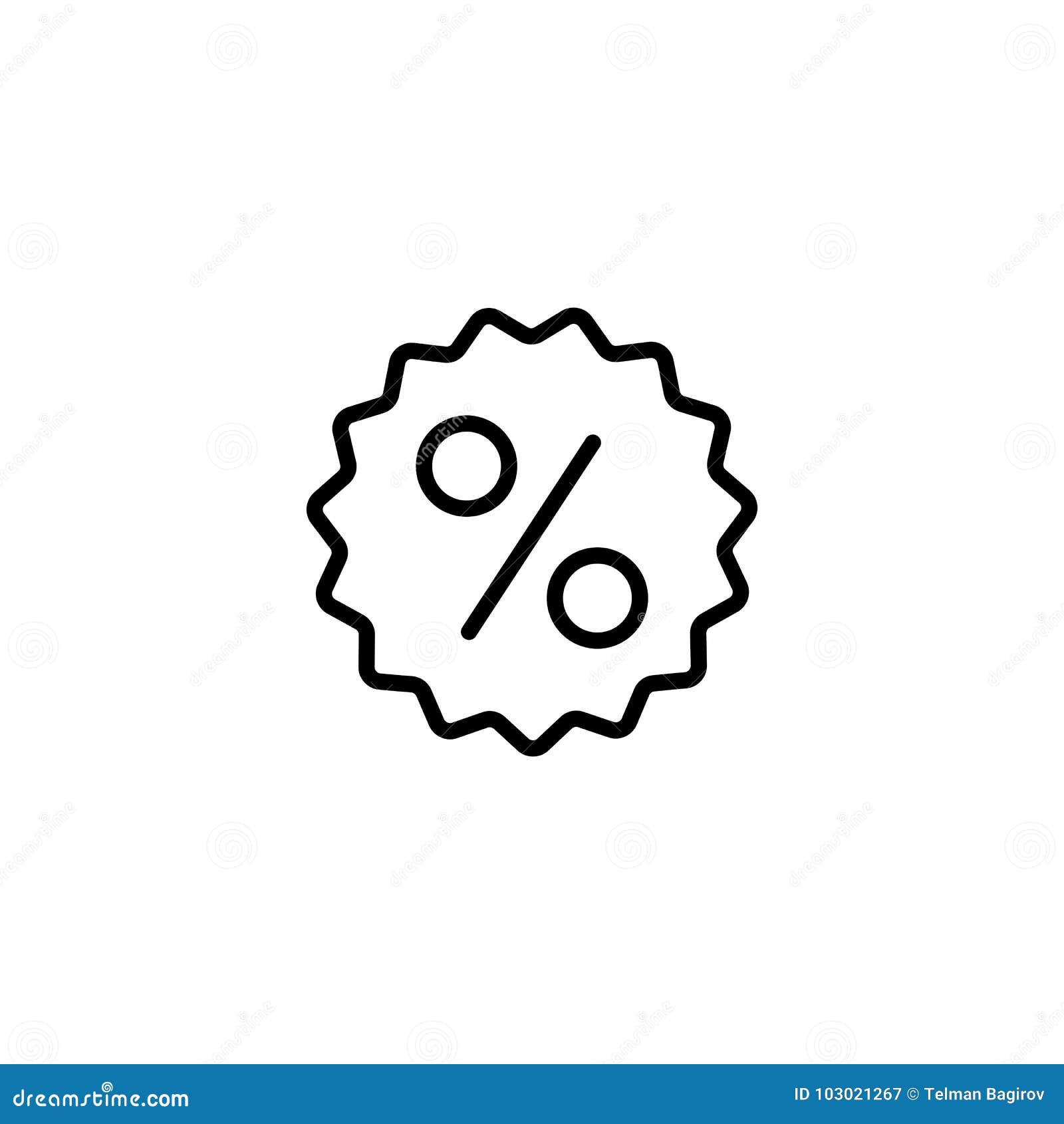 Line Percent Up Arrow Icon Isolated On Grey Background. Increasing ...