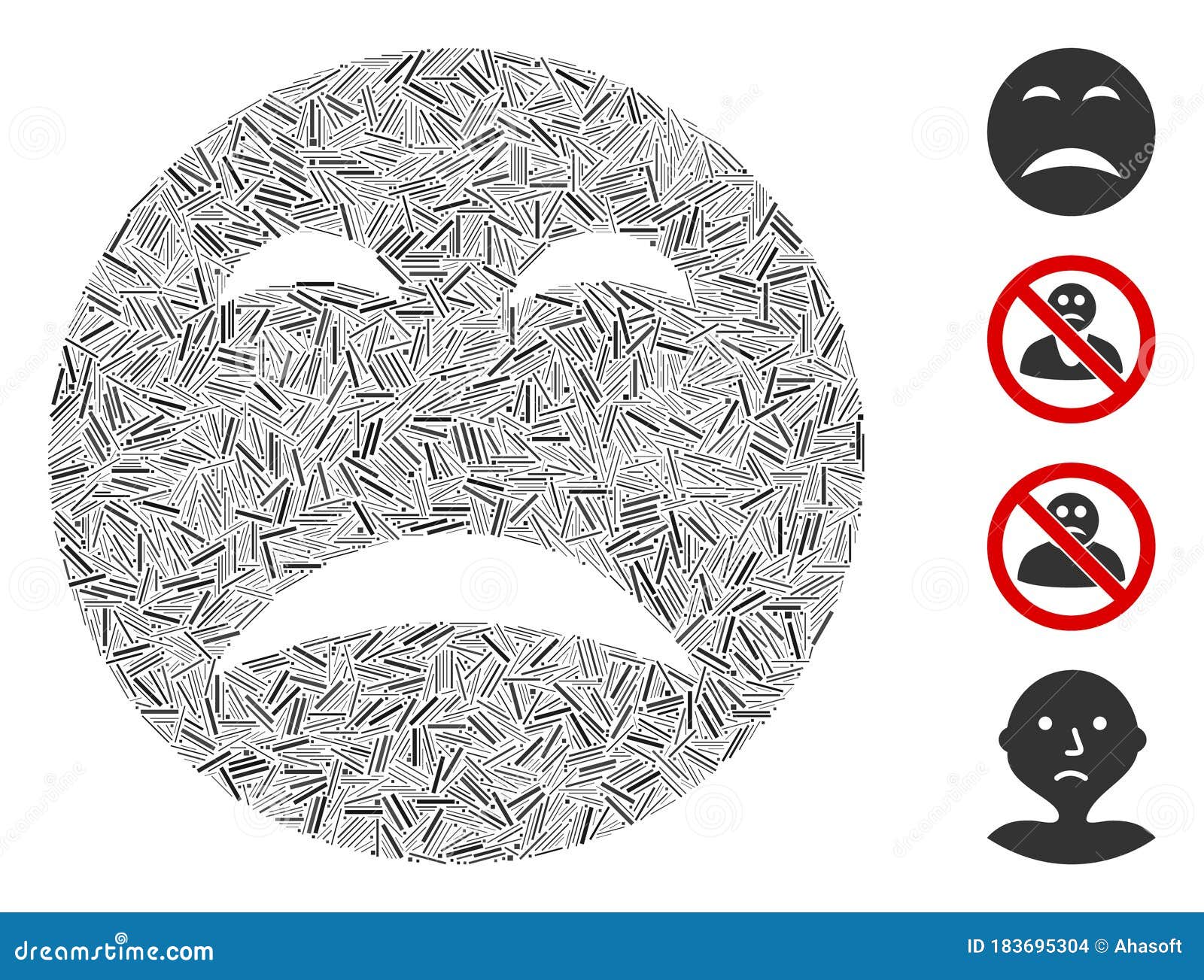 Dot Mosaic Pity Service Gear Smiley Royalty-Free Stock Photo ...