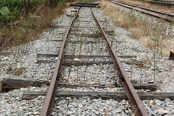 Line of railway stock image. Image of railroad, futuristic - 33081351