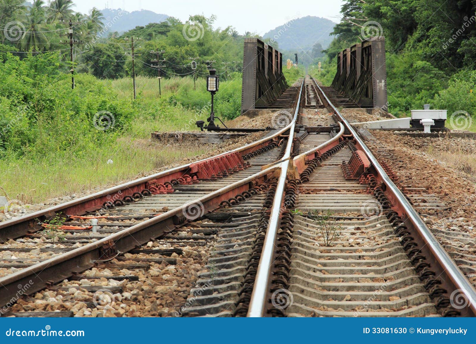 Line of railway stock photo. Image of transportation - 33081630
