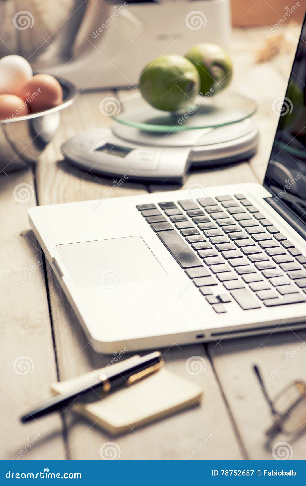 On line recipe stock image. Image of healthy, flour, menu - 78752687