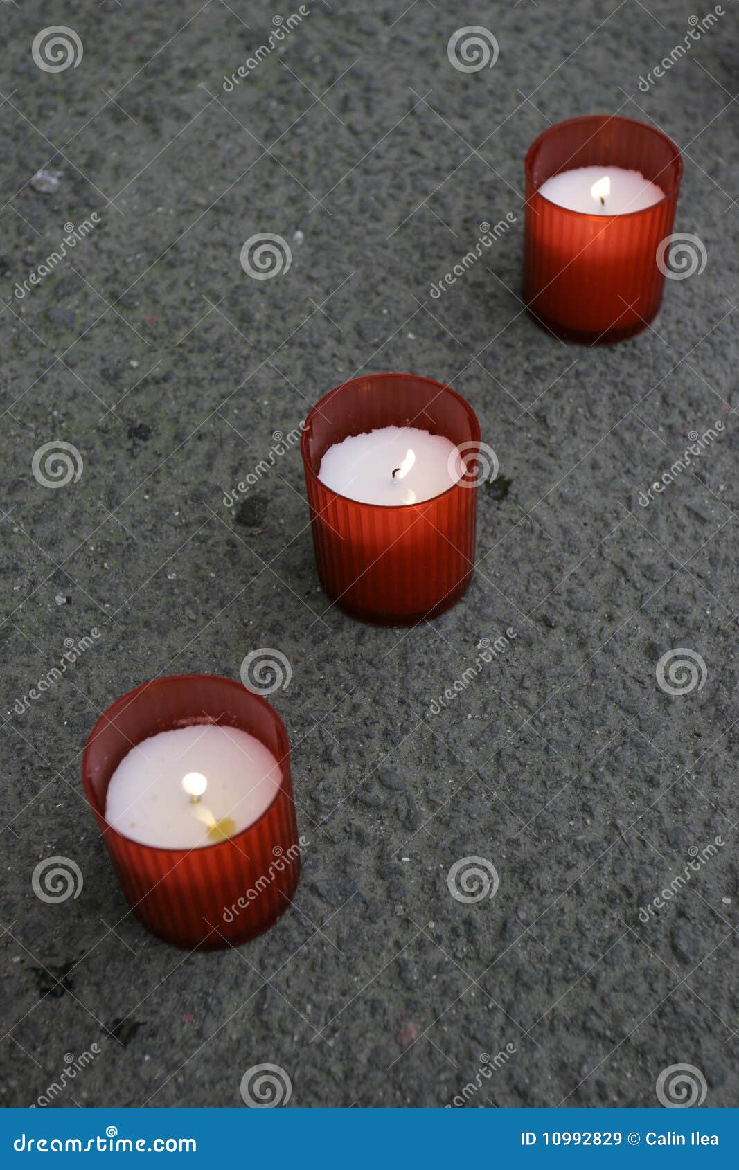 Line of red candles stock image. Image of christ, loving - 10992829