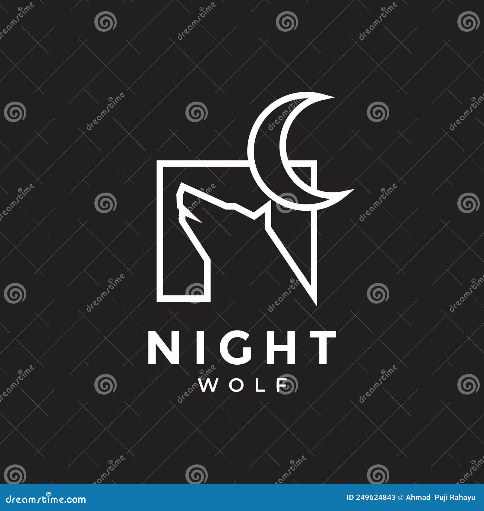 Lunar Howl: A Minimalist Ode To Werewolf Lore. Concept Werewolf Myths ...