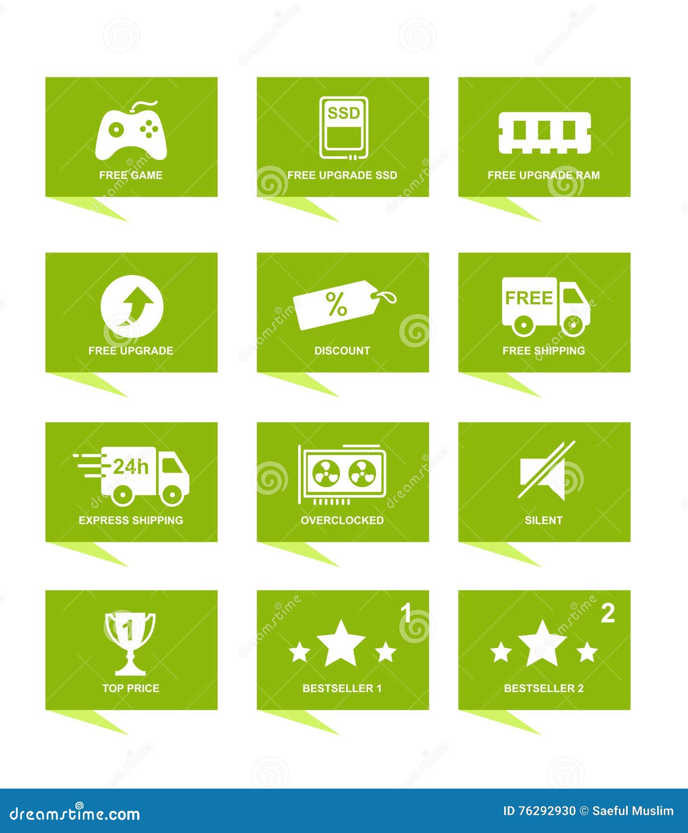 On Line Shop Icon with Green Color Stock Illustration - Illustration of ...