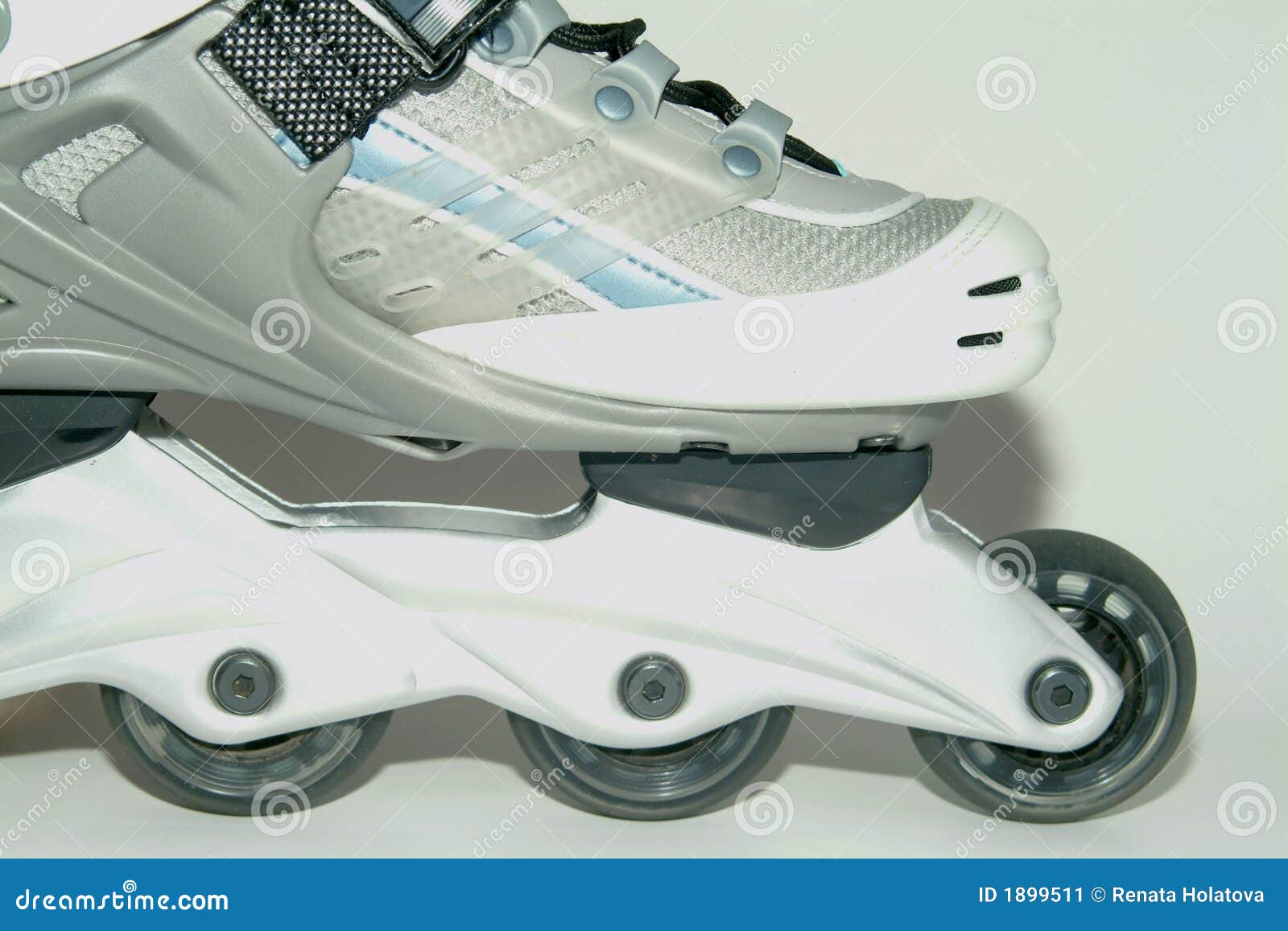In-line skate stock image. Image of skates, wheel, roll - 1899511