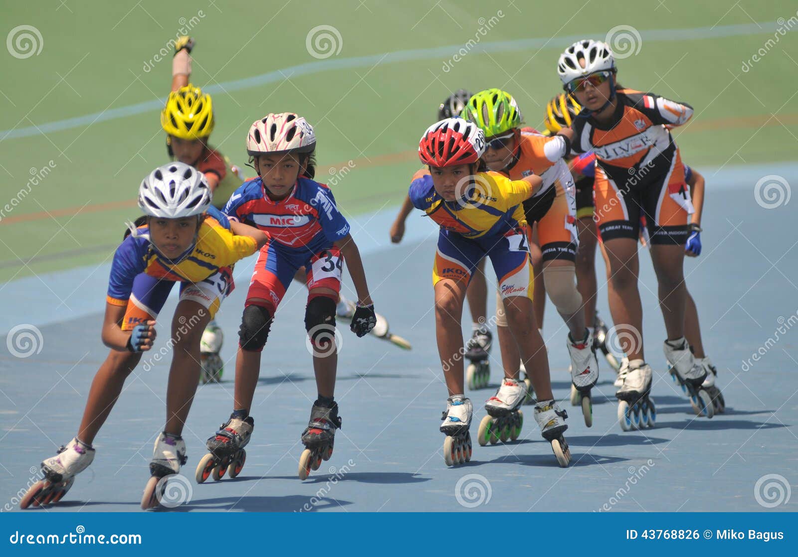 In Line Skate Competition editorial photo. Image of indonesia - 43768826