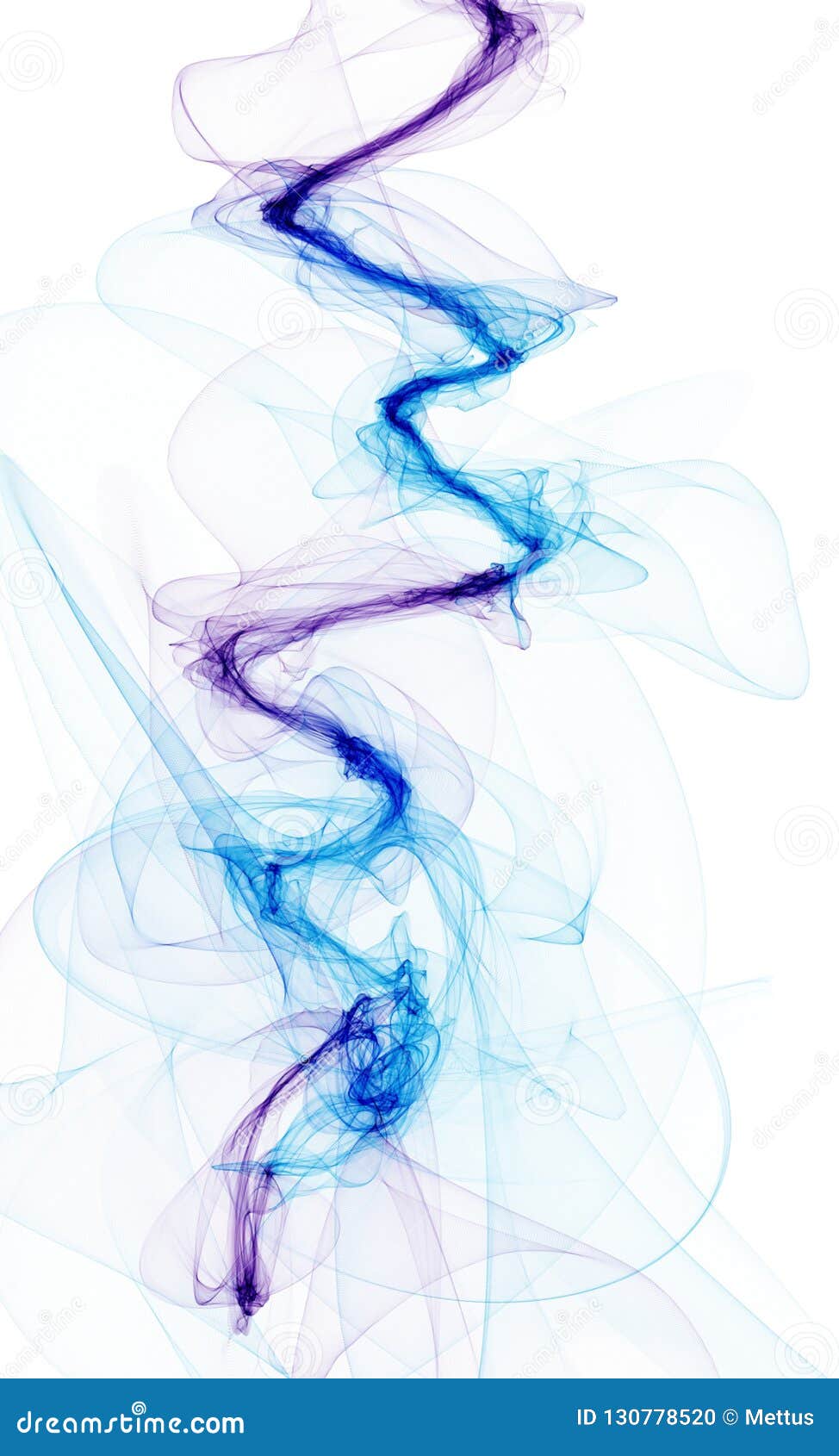 Line of smoke on white stock illustration. Illustration of contemporary ...