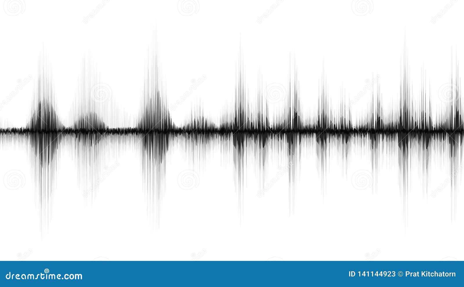 Line Soundwave Abstract Background Stock Vector - Illustration of radio ...