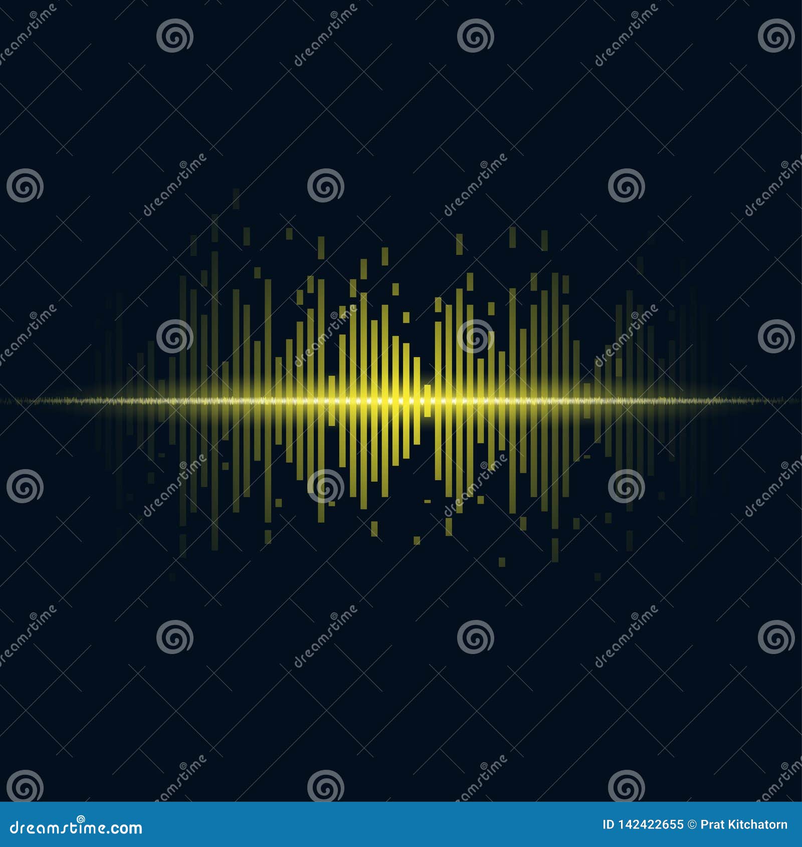 Line Soundwave Abstract Background Stock Vector - Illustration of ...