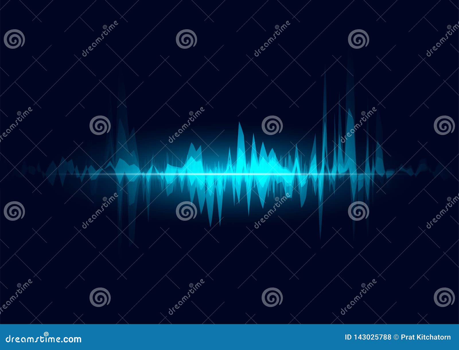 Line Soundwave Abstract Background Stock Vector - Illustration of ...