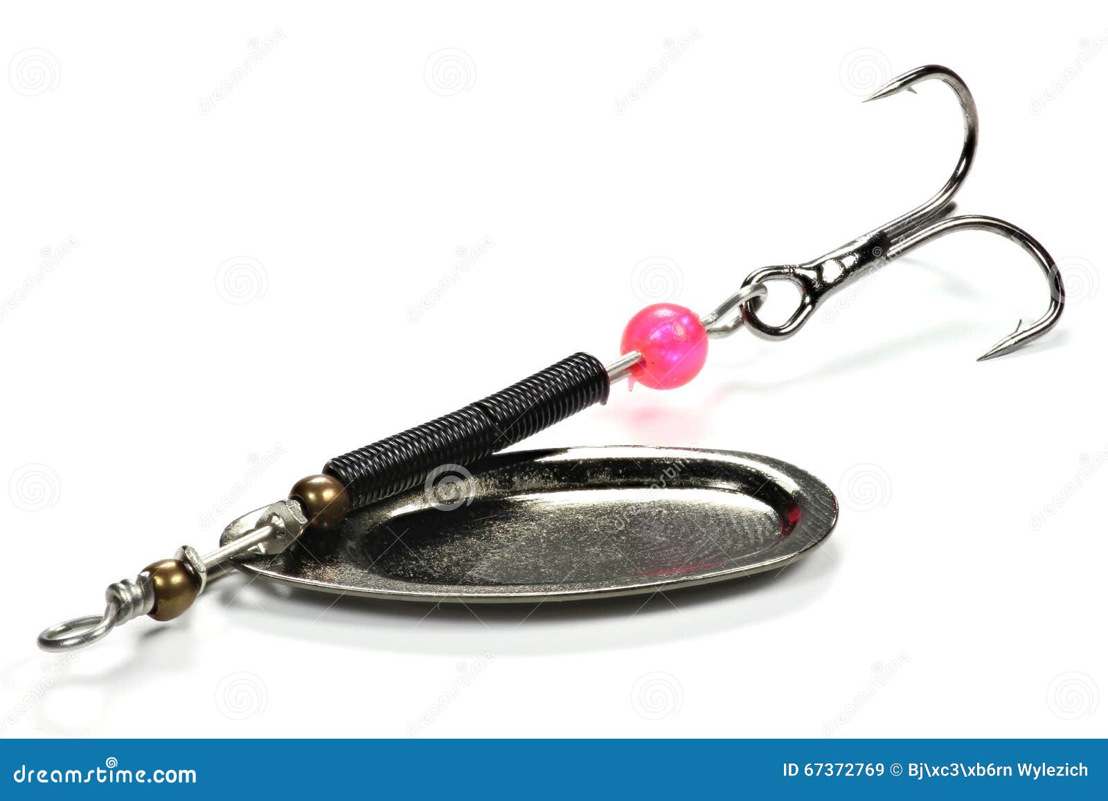 In-line spinnerbait stock image. Image of accessory, barbed - 67372769