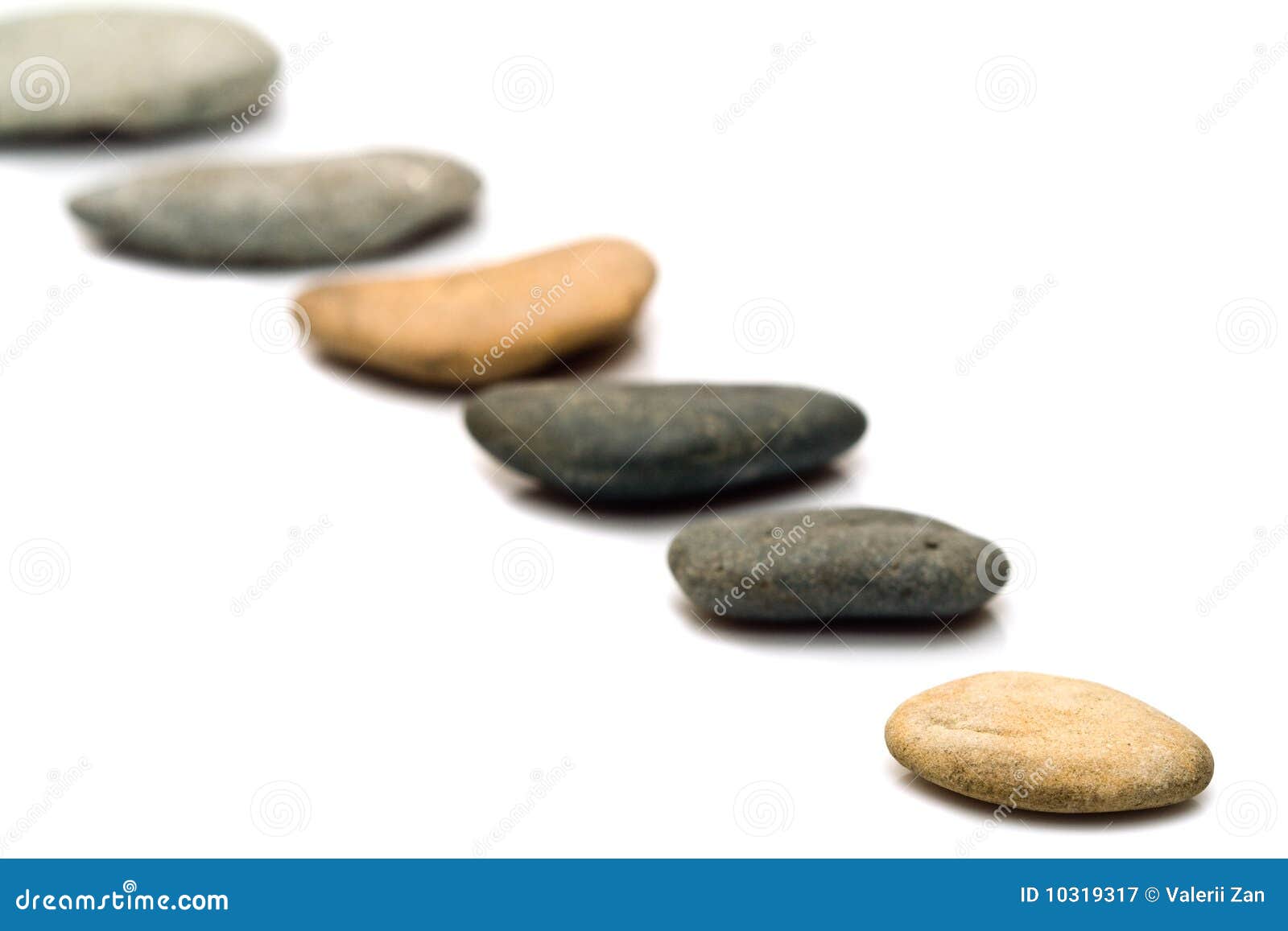 Line of stone stock image. Image of four, contemplation - 10319317