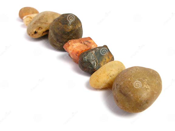 Line of stones stock image. Image of form, meditation - 5137293